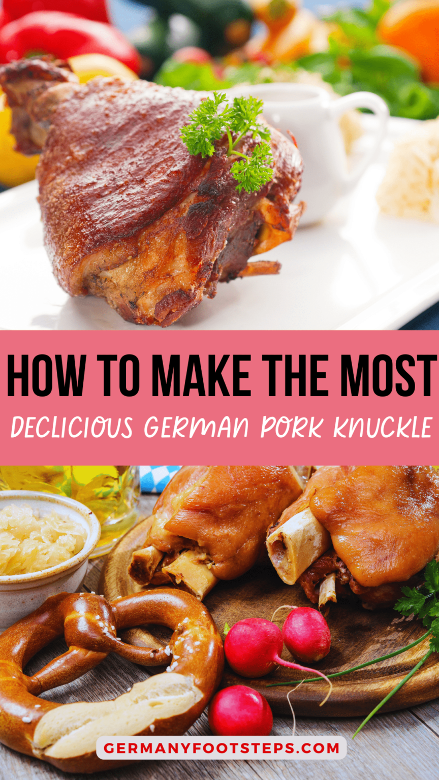 How To Make Incredibly Delicious German Pork Knuckle 😋 - Germany Footsteps