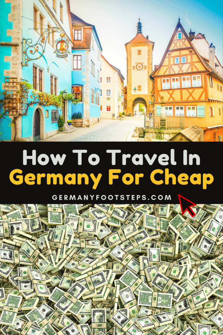 12 Easy Ways To Save Money On Your Trip To Germany 🤑 - Germany Footsteps