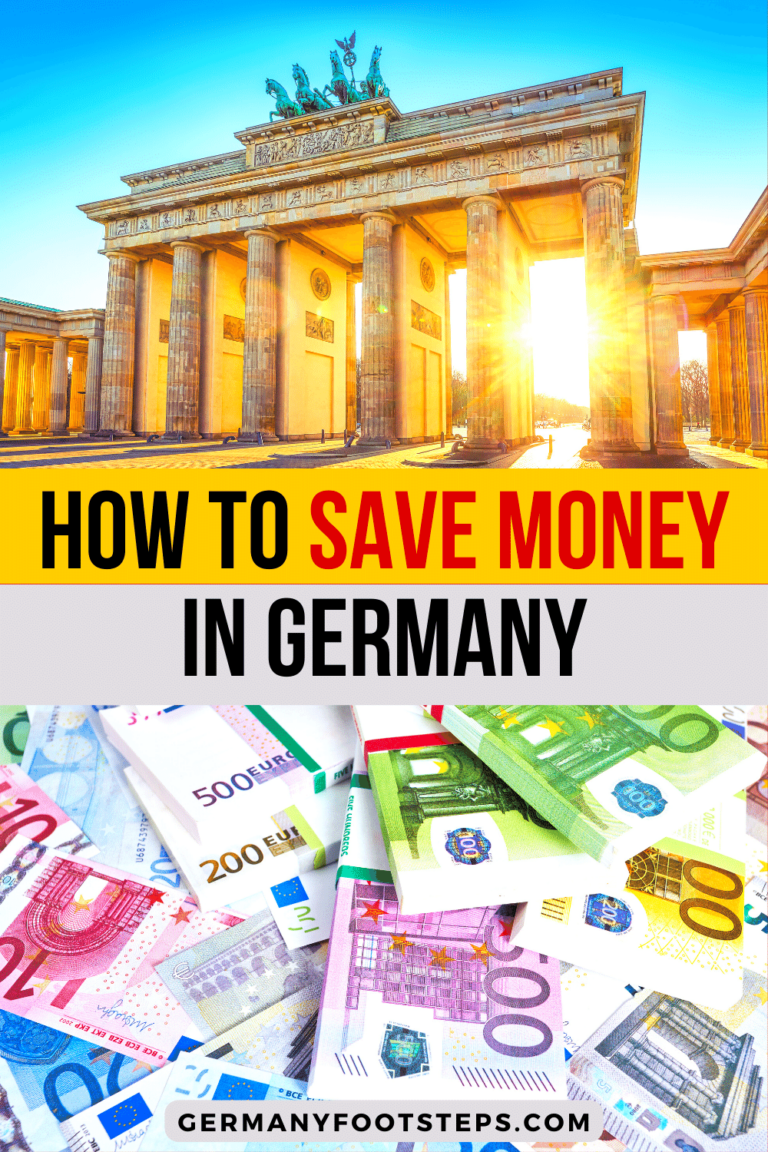 12 Easy Ways To Save Money On Your Trip To Germany 🤑 - Germany Footsteps