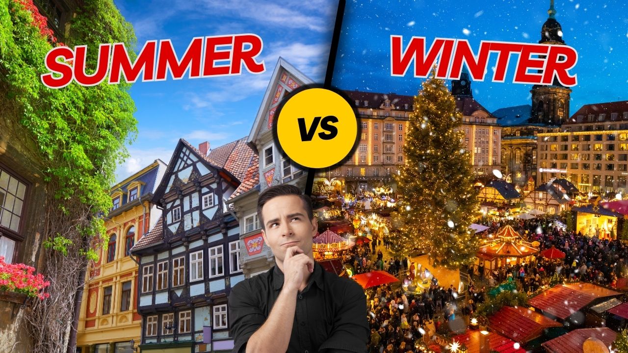 The Ultimate Showdown: Summer Vs Winter In Germany☀️☃️ - Germany Footsteps