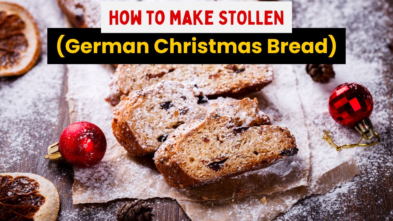 Exactly How To Make Delicious Stollen (German Christmas Bread) 😋 ...